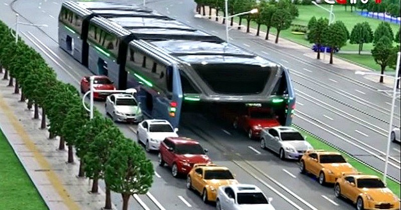 China Just Showed A Revolutionary Bus Which Could Solve World's Traffic ...