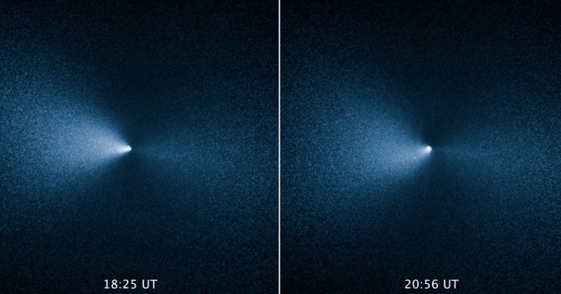 NASA's Hubble Telescope Just Captured Images Of A Comet's Closest ...