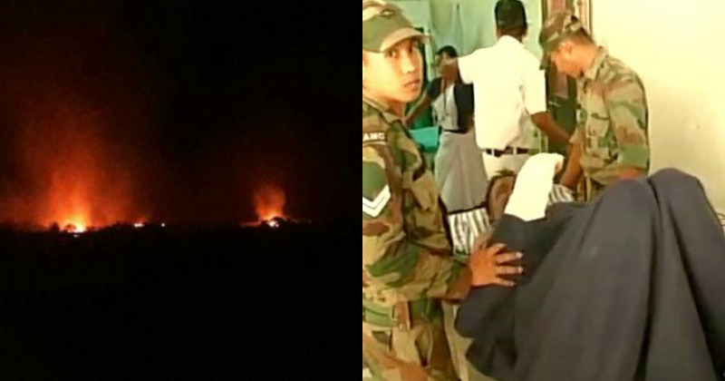 Already Short On Arms, Now Fire Breaks Out At Major Army Ammunition ...