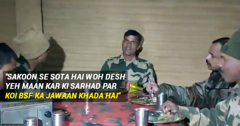 This BSF Jawaan's Heartfelt Patriotic Poem Is Winning The Hearts Of All ...