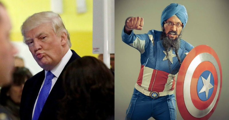 After Campaigning Against Trump During Election, Now 'Sikh Captain ...