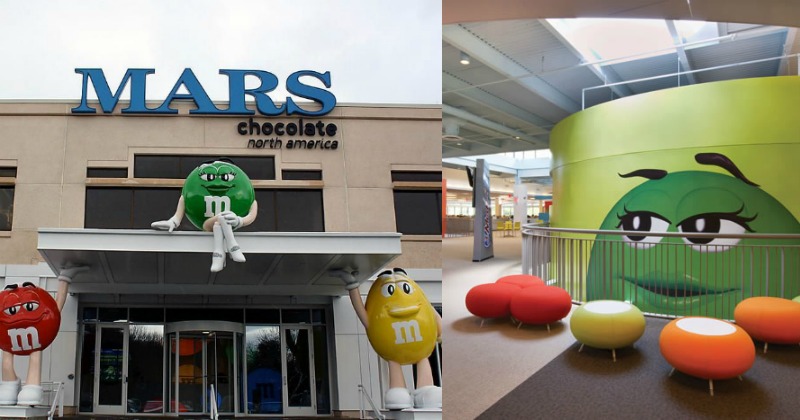 The Mars Chocolate Office Is Unlike Any Other, Employees Get Free ...
