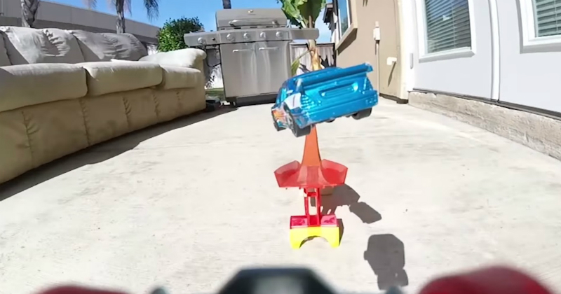 Guy Puts A GoPro On Hot Wheels Cars, Brings Every 90s Kids' Dream To Life