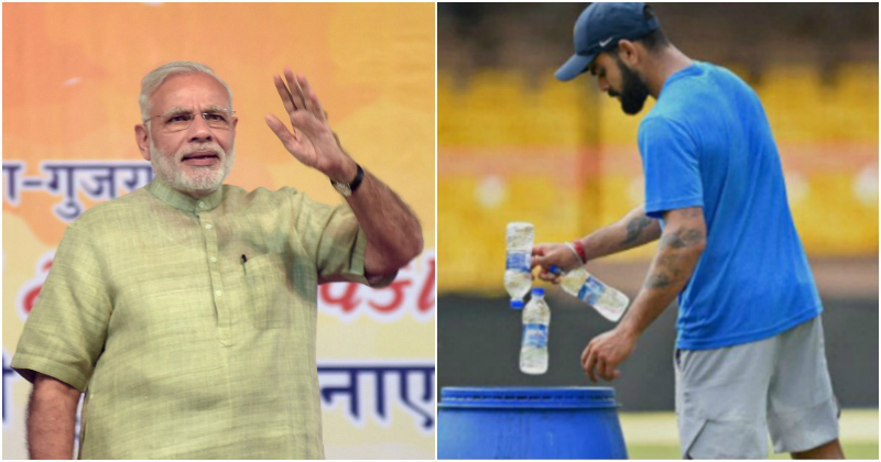 Kohli Gets Modi's Praise For His 'Powerful' Clean India Gesture