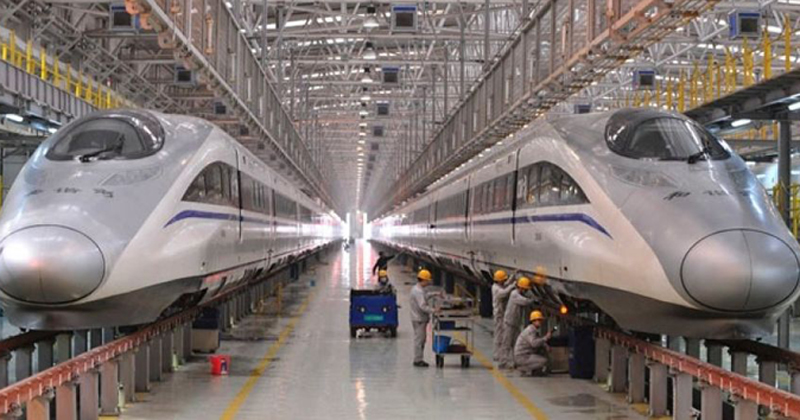 The World's Longest Bullet Train Track Is Ready For Operation In China