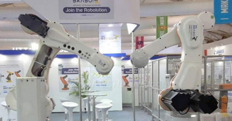 Tata's BRABO, The First #MakeInIndia Robot Gets CE Certification. Will ...