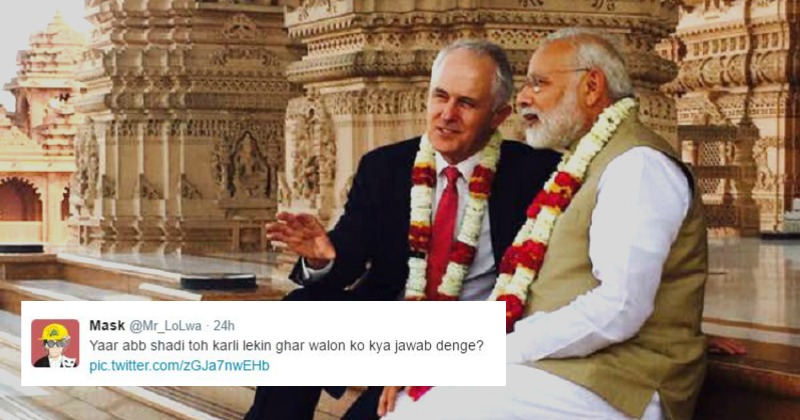 Internet Is Trolling Modi And Australian PM’s Delhi Trip & The Results ...