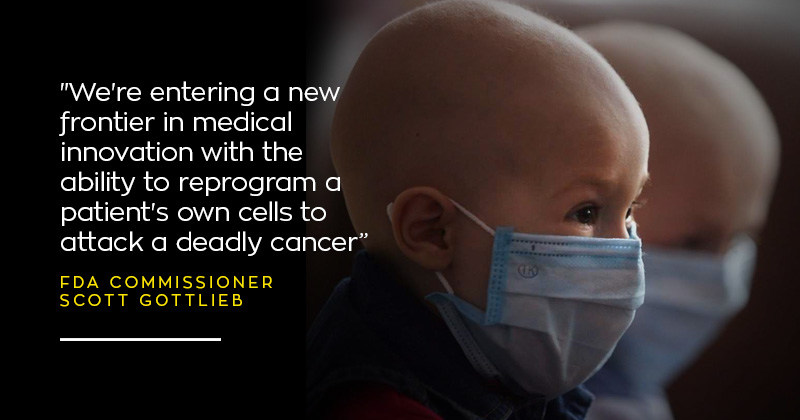 The FDA Approves The First Ever Gene Therapy To Cure Childhood Leukemia