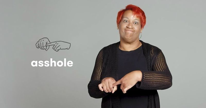 Deaf People Show Us How To Swear In Sign Language, In The Most ...