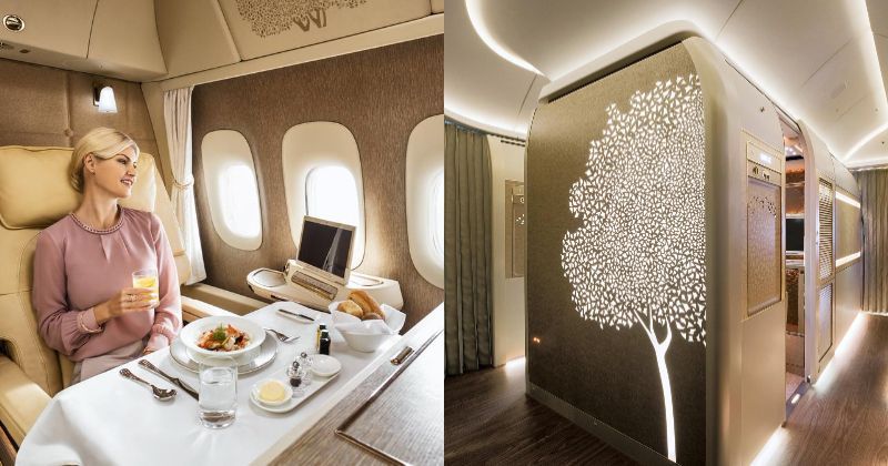 Emirates' New First-Class Cabins Are Luxury Personified With 32-Inch TV ...
