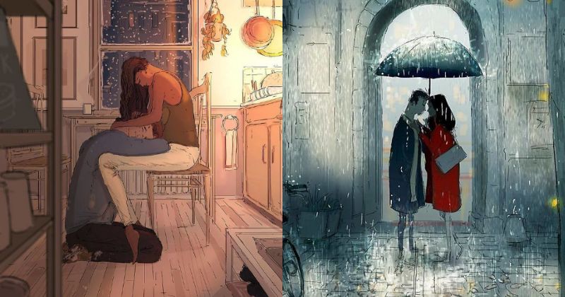 Artist Creates Beautiful Illustrations Of Everyday Life With His Wife ...