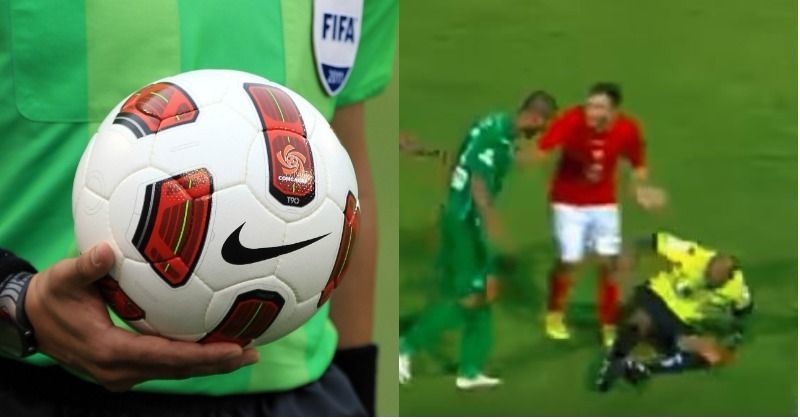 This Footballer Was Not Too Happy At Being Sent Off, So He Took Out His ...