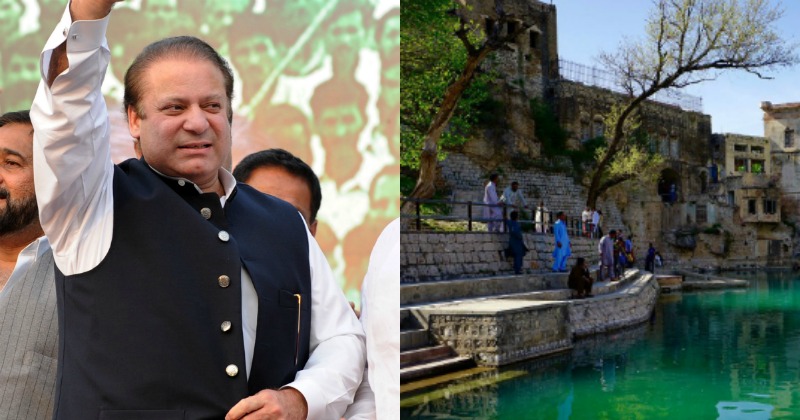 Nawaz Sharif Visits Ancient Hindu Temple Says Day Not Far When