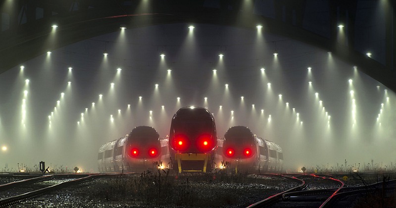 These Trains With Fiery Red Eyes From Denmark Look Like Something Out ...