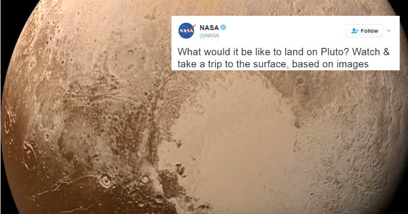 NASA Just Shared An Amazing Video That Shows Landing On 'Pluto' And It ...