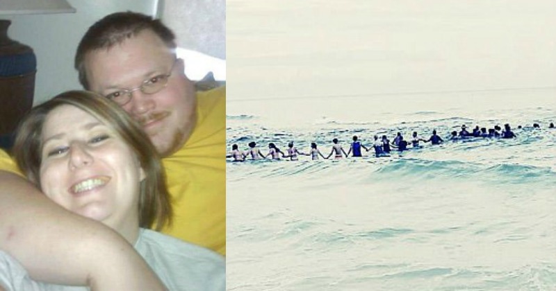 Humanity Wins! Florida Beachgoers Form A Human Chain To Save A Family Trapped At Sea