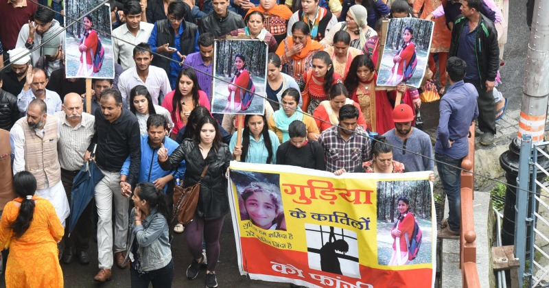 Protests Over Rape And Murder Of A Schoolgirl In Shimla Continue, IG ...