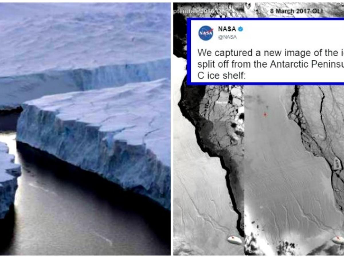 Nasa Ship Stuck In Iceberg