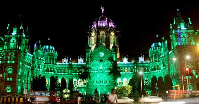 Mumbai’s CST Railway Stations Marks Eid By Lighting The Building In ...