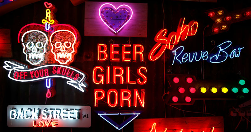 This London Gallery Is Keeping The Dying Art Of Neon Signs Alive