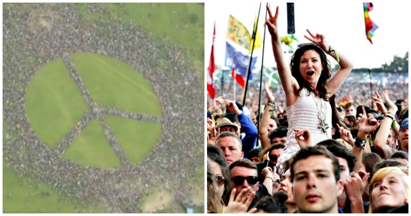 Thousands Gather At Music Fest To Form The Biggest Ever Human Peace ...