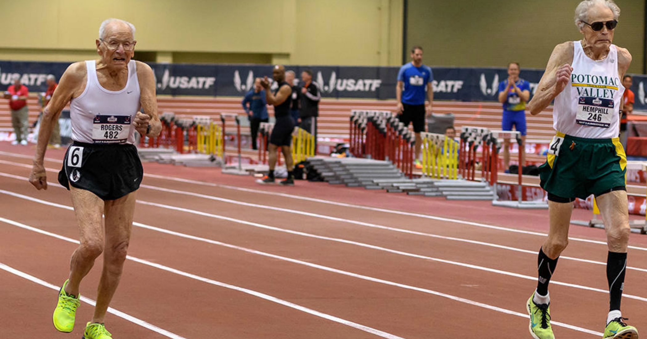 This Thrilling Sprint Between A 99-Year Old Who Beat His 92-Year Old ...