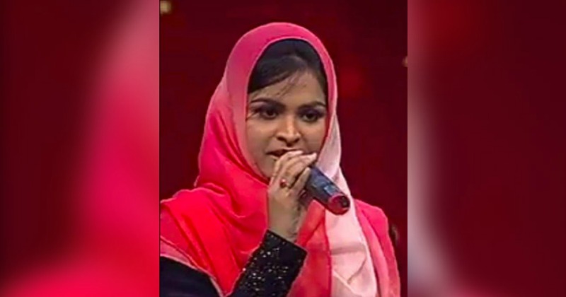 A Muslim Female Singer From Karnataka Gets Trolled For Singing A Hindu ...