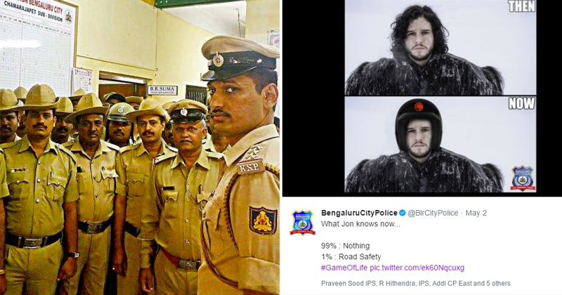 Bengaluru Police Is Using GoT Memes To Spread Awareness On Road Safety ...
