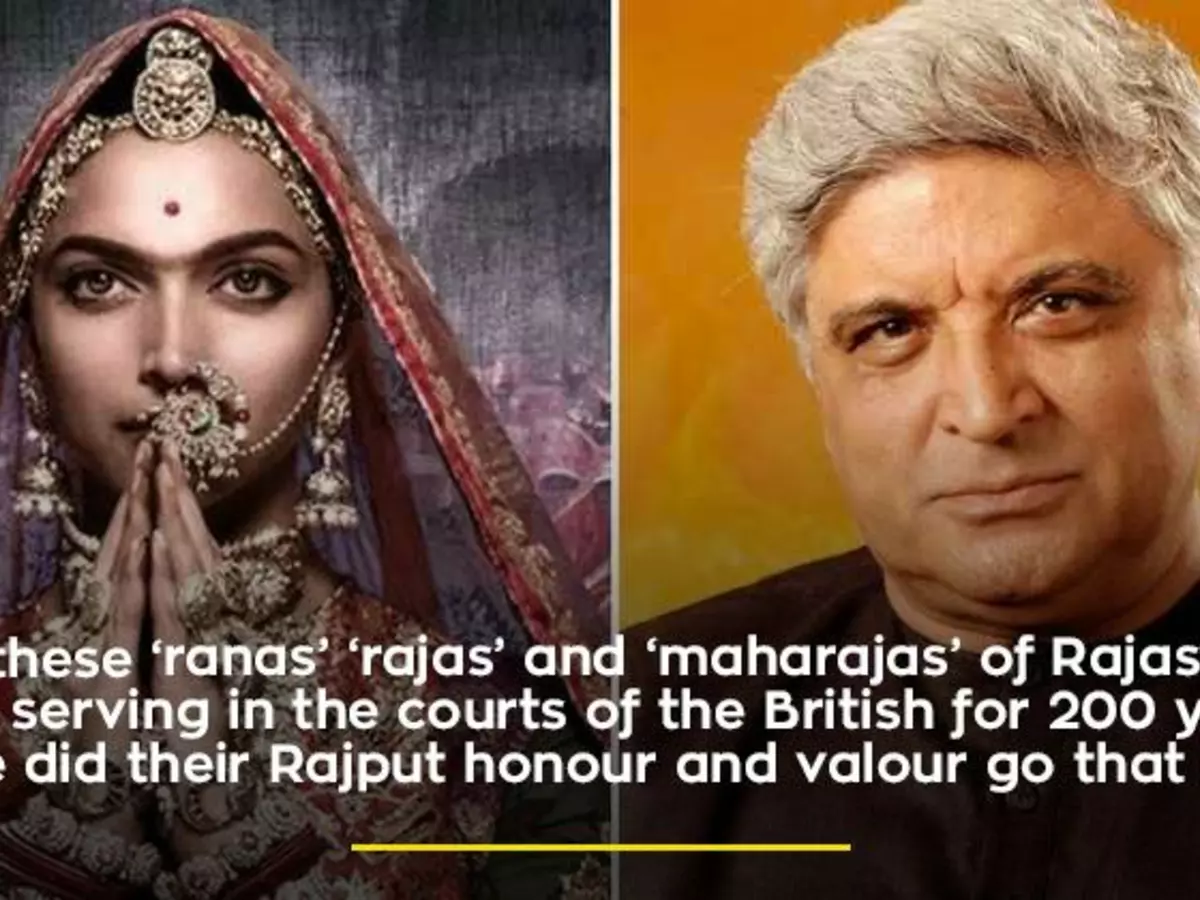 Javed Akhtar Bears The Brunt Of Supporting Padmavati, FIR Filed Against ... Javed Akhtar Bears The Brunt Of Supporting Padmavati, FIR Filed Against ...
