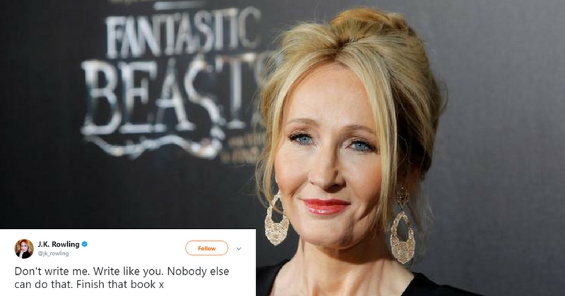 Struggling To Finish That Book? Don't Fret J.K. Rowling Has The Perfect ...