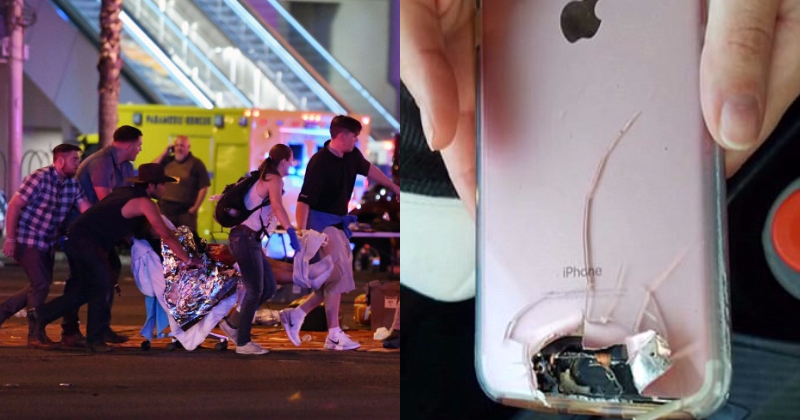 Las Vegas Victim Miraculously Survives After Bullet Hits Her iPhone ...
