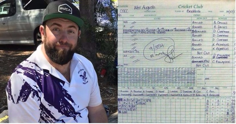 This Aussie Batsman Smashed 40 Sixes In A 35-Over Game, Scored 85 % Of ...