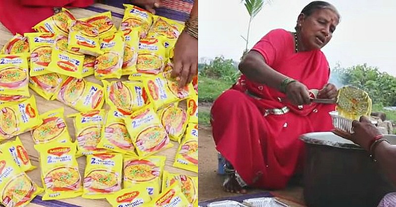 This Grandma Cooking 100 Packets Of Maggi Will Make Your Stomach ...