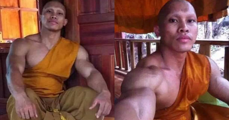People Can't Stop Gushing Over This Monk From Thailand Who Is Trending ...