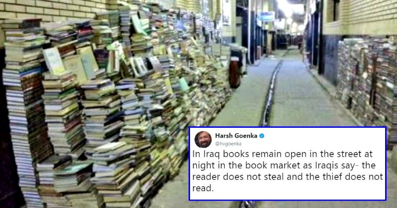 Pic Of Books Lying Unattended On The Streets Of Iraq Goes Viral ...