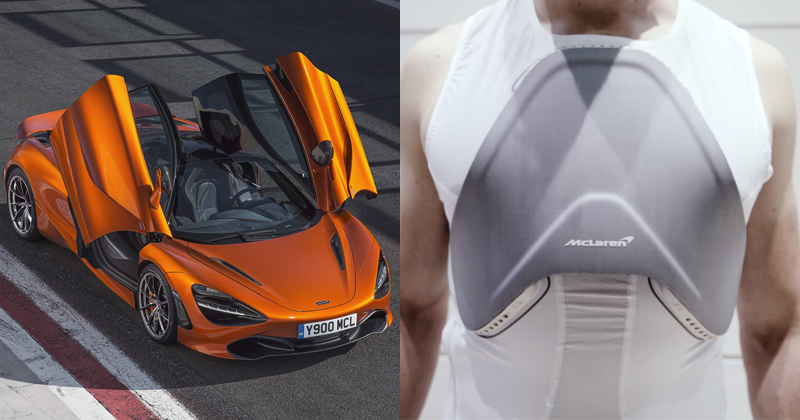 Supercar Maker McLaren Made A Custom Carbon Fibre Rib Cage For A Frail ...