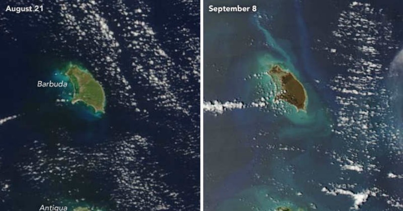 Before-And-After Satellite Images Show How Hurricane Irma Changed The ...