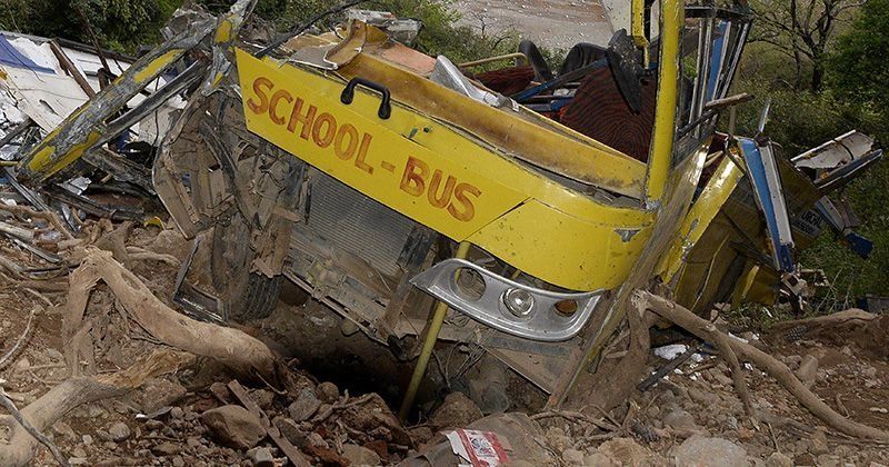 UP CM Believes That Kushinager Mishap Happened Because School Van ...