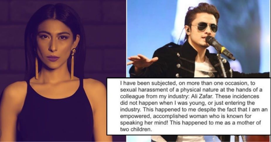 Pakistani Singer Meesha Shafi Alleges Ali Zafar Of Sexually Harassing ...