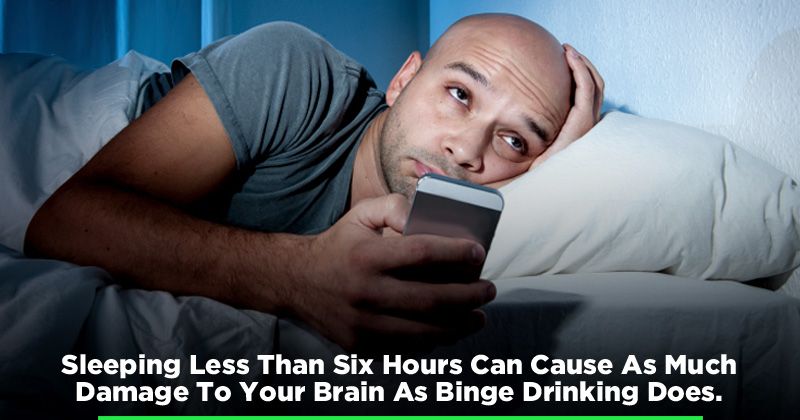 Sleeping Less Than Six Hours Is Linked To The Onset Of Cardiovascular ...