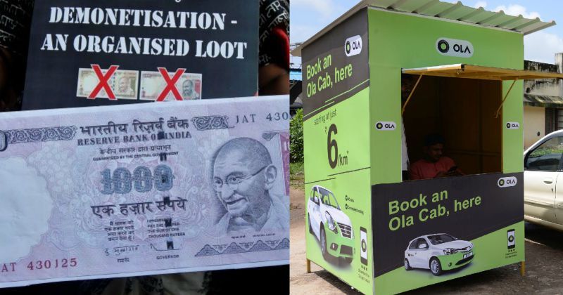 Govt Accepts It Didn't Evaluate Post-Demonetisation Effects, Ola Flayed ...