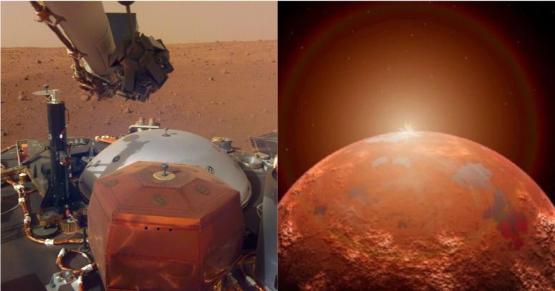 Listen To The Very 1st Sound Of Mars Ever Recorded, A Cool Wind Blowing Across The Red Planet