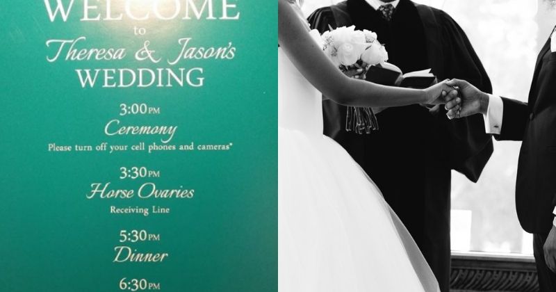 This Wedding Invitation Is Going Viral For A Strange Mistake On The ...