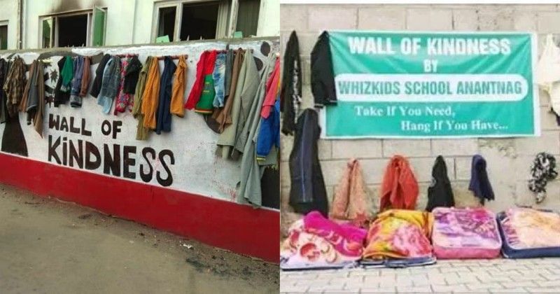 Joy Of Giving: How ‘Wall Of Kindness’ Is Winning Hearts And Why We Need ...