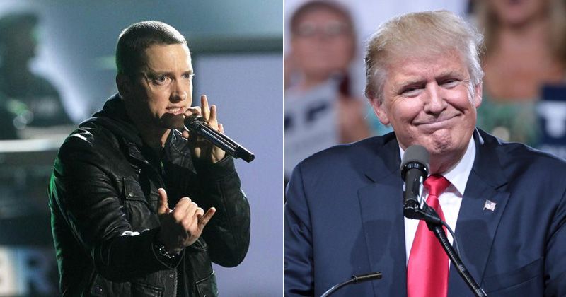 Eminem Slams The US President Donald Trump, Says 'A F***ing Turd Would ...