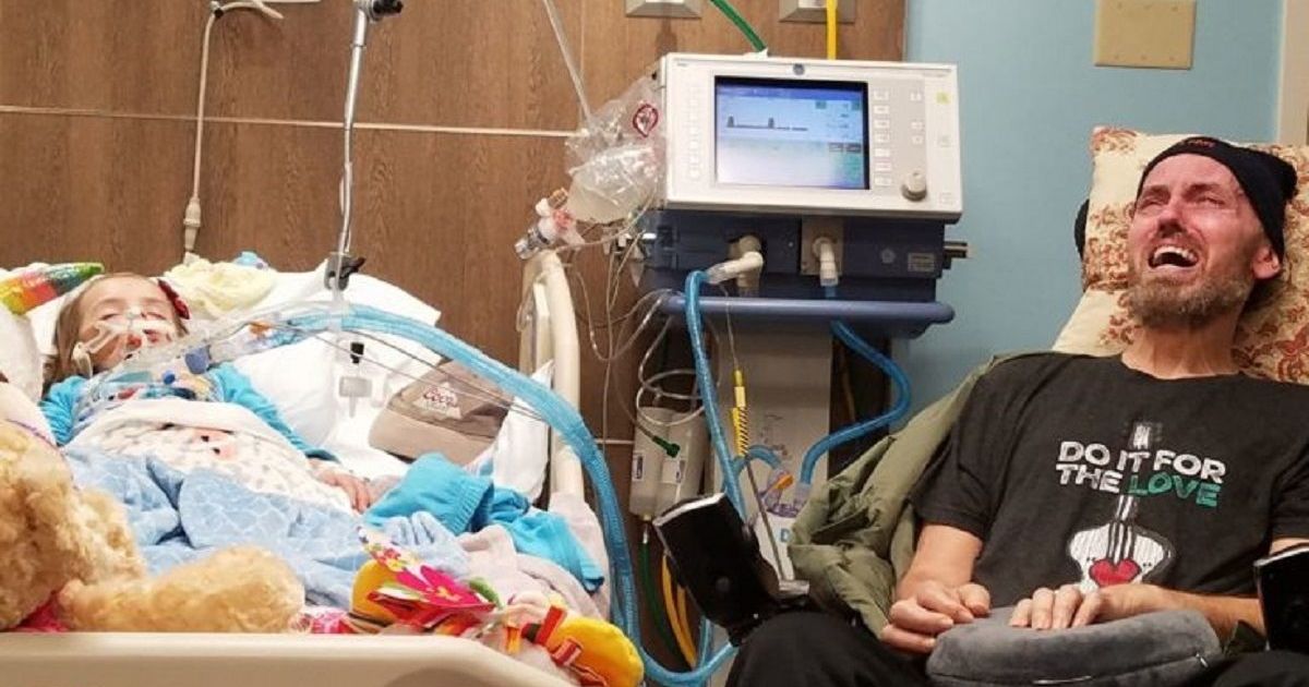 Woman Shares Heartbreaking Photo Of Dying Daughter And Father To Show How