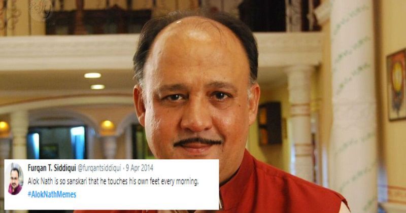 13 Hilarious Alok Nath Memes That Will Teach You All About Sanskaars