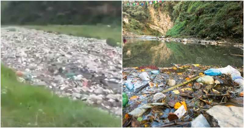 Minutes After Rain, A River In The Himalayas Was Seen Loaded With ...
