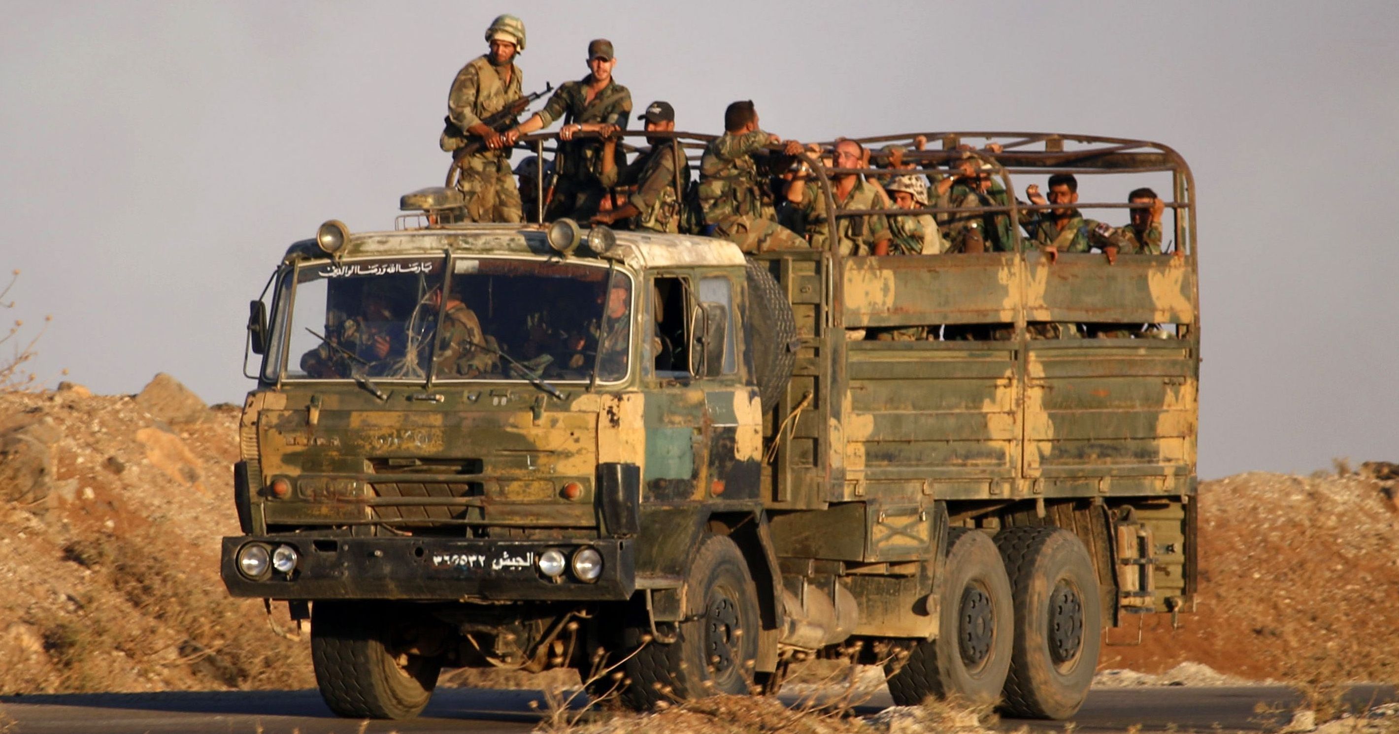 Backed By Russia And Iran, Syrian Forces Recapture Border Areas From Rebels