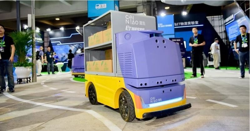 In China, Your Food Comes In A Hotbox With Face Unlock, Delivered By A ...